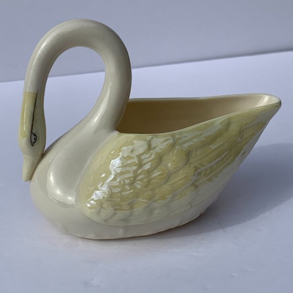 Belleek | Kitchen | Vintage Porcelain Swan Creamer By Belleek Fine ...